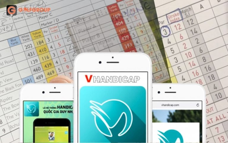 Hướng Dẫn Cách Tính Điểm Golf Bằng App VHandicap Việt Nam